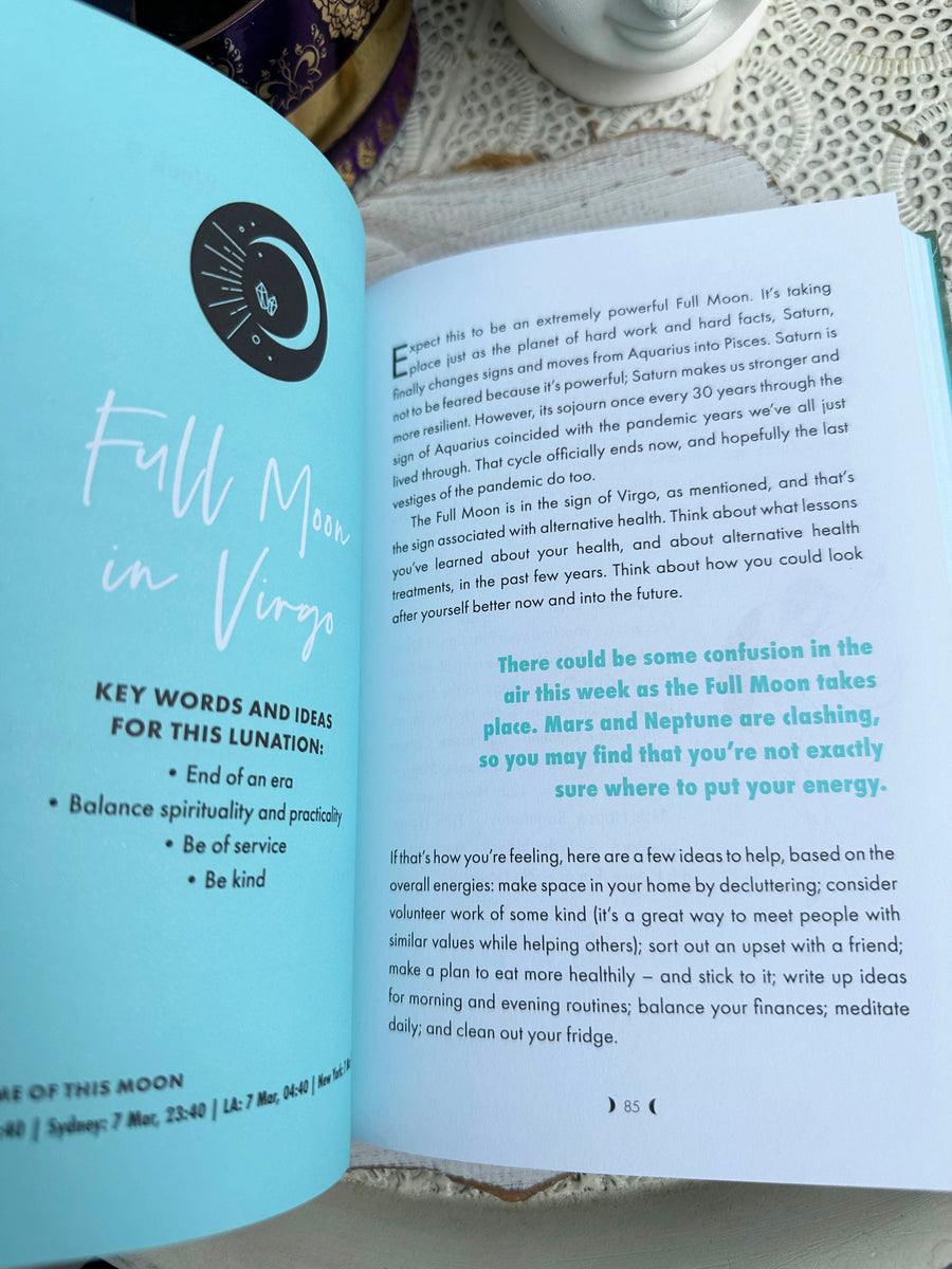 Moonology Diary, Book, Oracle Card Bundle #1 – Crystal Karma By Trina