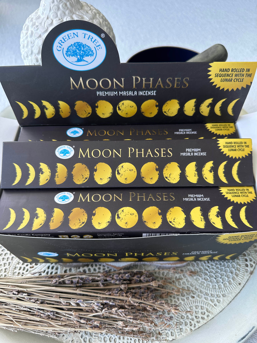Green Tree Incense - Moon Phases – Crystal Karma By Trina