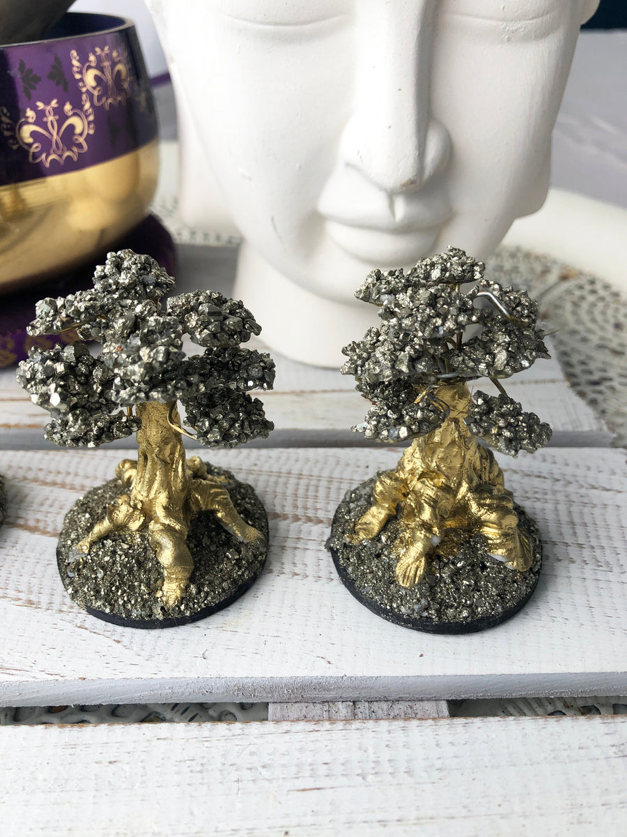 Pyrite Crystal Gemstone Tree – Crystal Karma By Trina