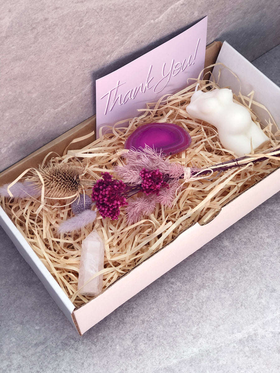 Rose Quartz Baby Mumma Box – Crystal Karma By Trina