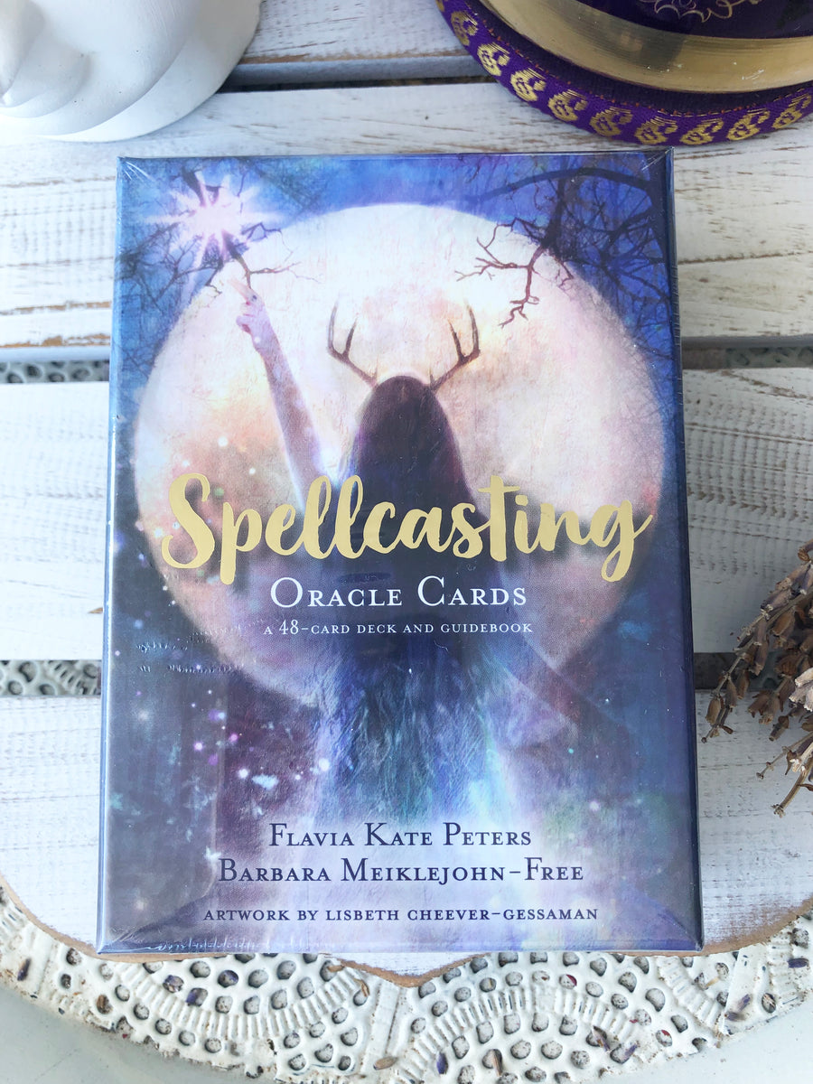 Spellcasting Oracle Cards: A 48-Card Deck and Guidebook – Crystal Karma ...