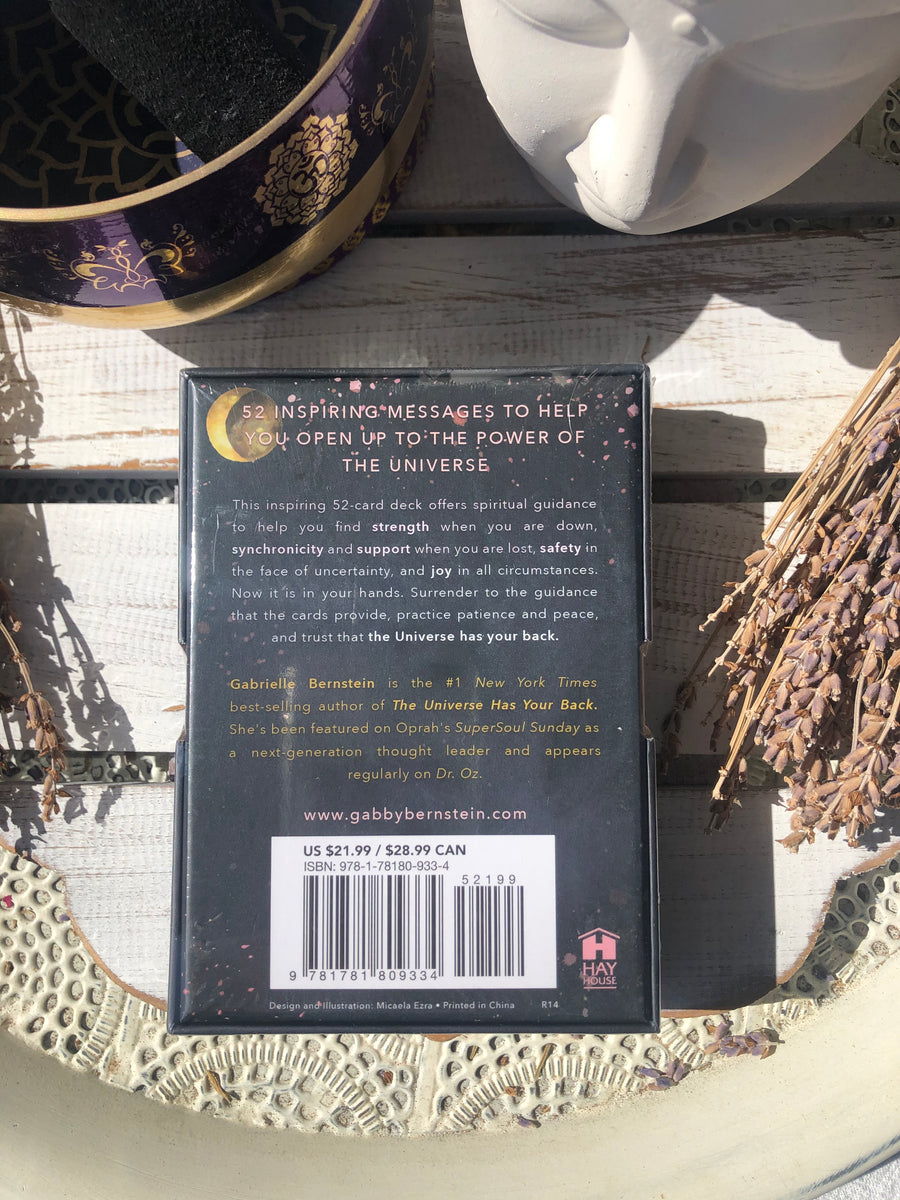 The Universe Has Your Back Oracle Cards – Crystal Karma By Trina