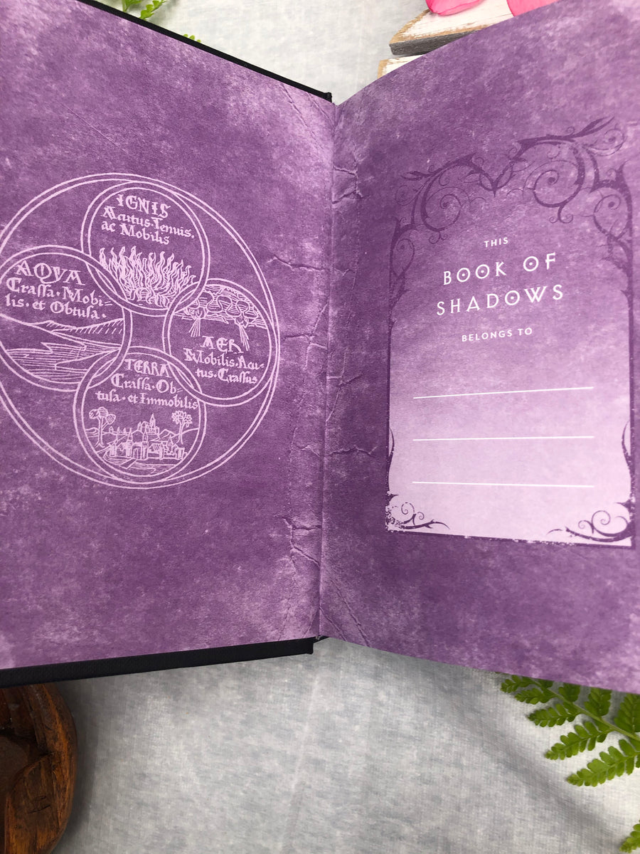 Wiccapedia Journal Book of Shadows – Crystal Karma By Trina
