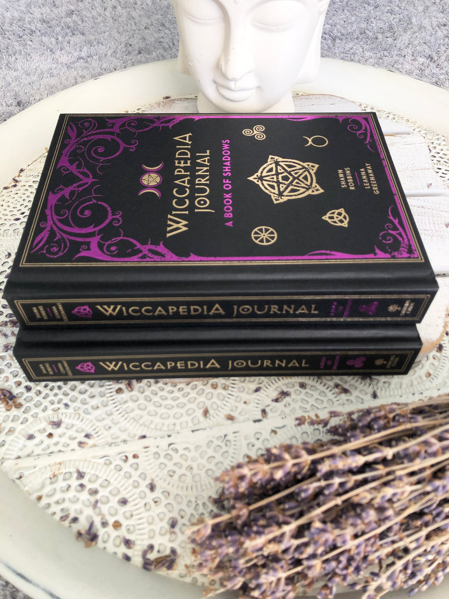 Wiccapedia Journal Book of Shadows – Crystal Karma By Trina