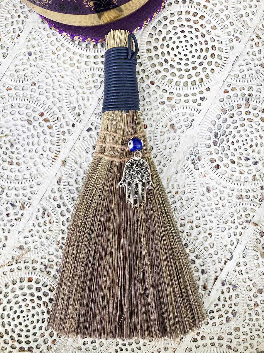 Besom Wiccan Brooms - Witch's Broom – Crystal Karma By Trina